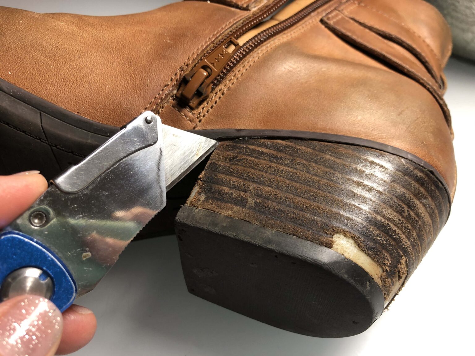 How to Replace a Boot Heel – thesimplehaus