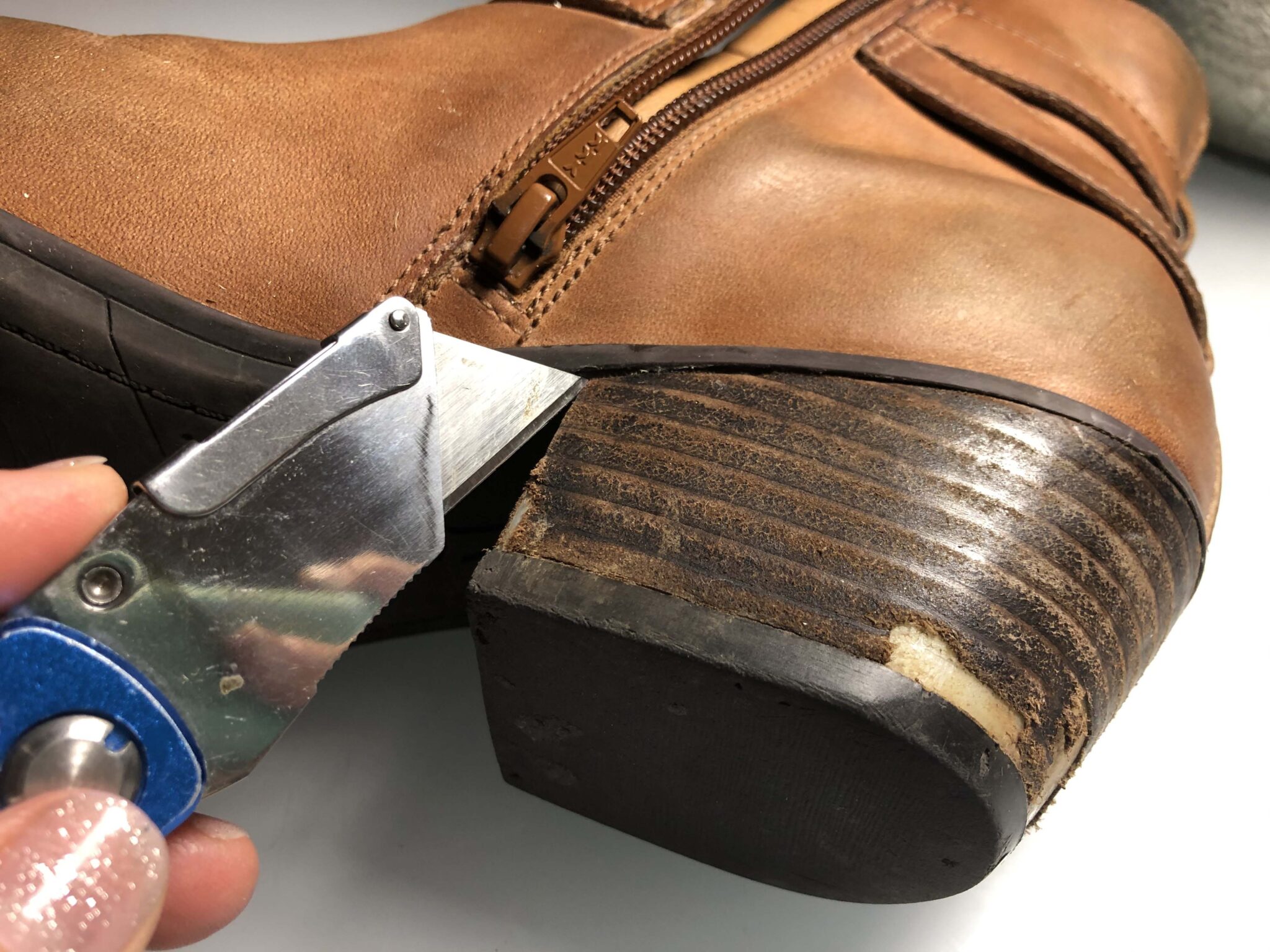 How to Replace a Boot Heel – thesimplehaus
